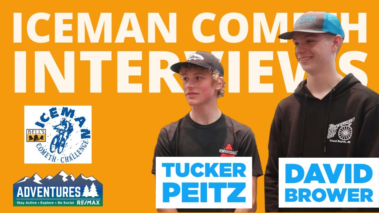 Iceman Cometh Interview Junior Men | David Brower & Tucker Peitz - YouTube