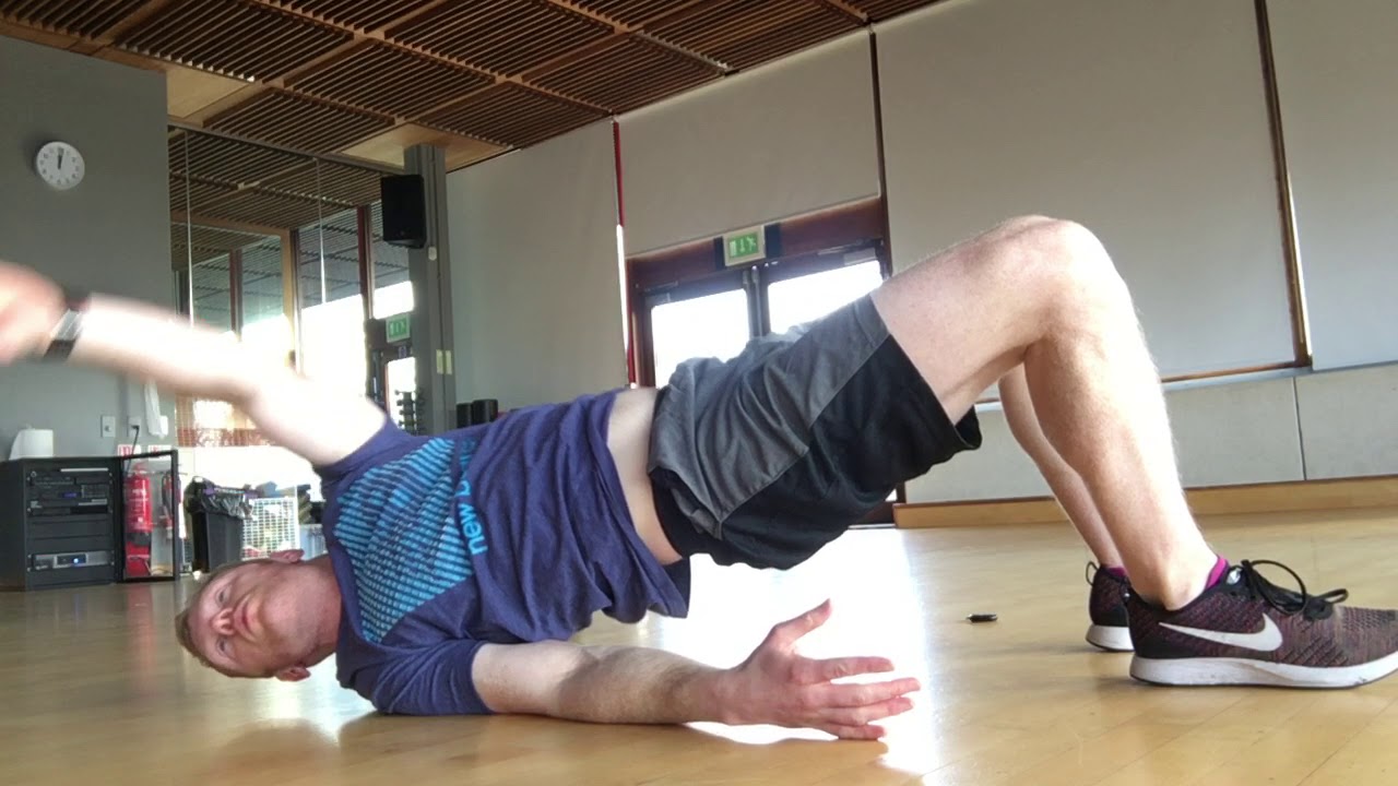 Bridge with overhead reach - YouTube