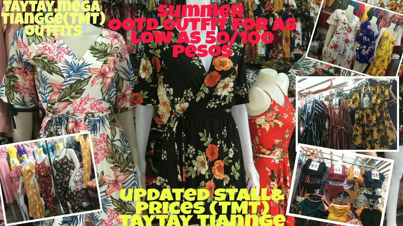 TAYTAY TIANGGE (TMT) THE BEST SUMMER OOTD OUTFITS 2020 /for as low as ...