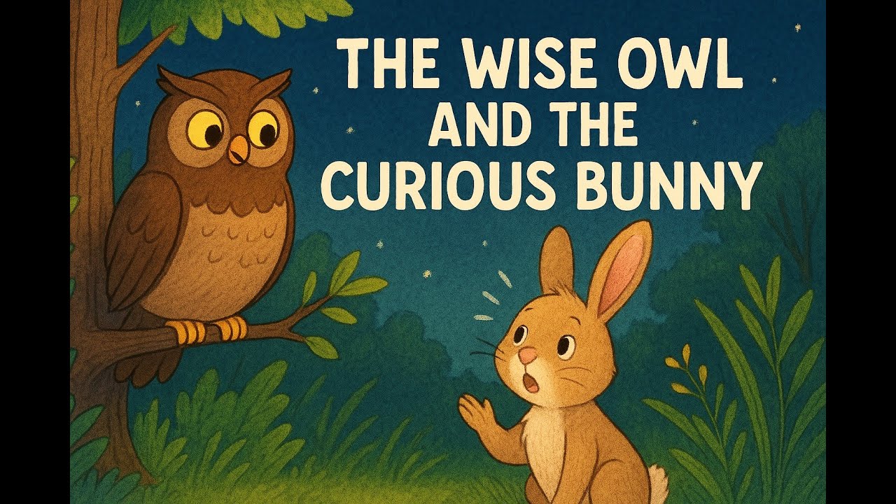 The Wise Owl and the Curious Bunny | A Story About Curiosity & Wisdom ...