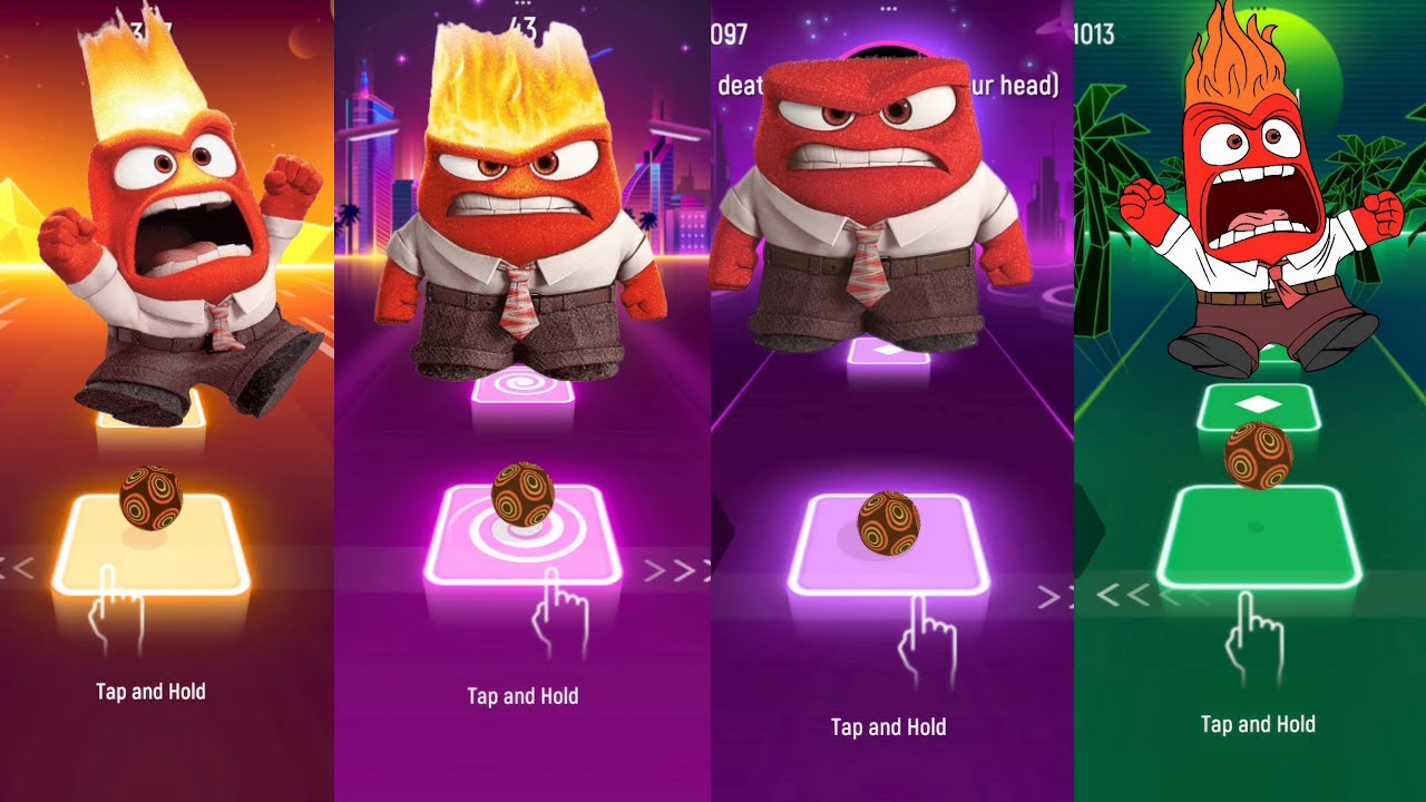 Inside Out Anger Confin Dance - YouTube