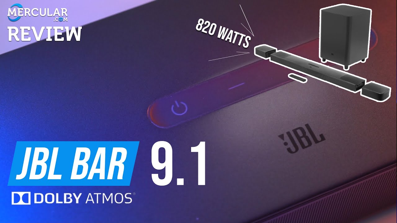 รีวิว JBL Bar 9.1 Dolby Atmos - ดู Netflix แบบ Surround ตัวเดียวจบ ...