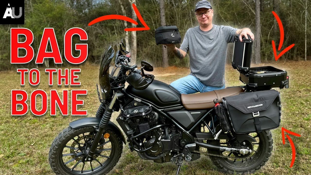 I'M Building The PERFECT Scrambler Touring Bike! - YouTube