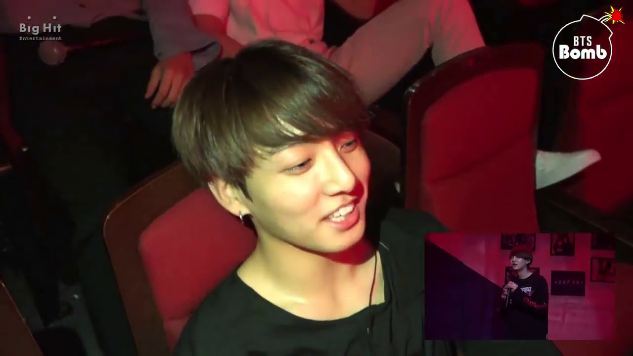 BTS reaction to JIN rapping NEVERMIND & SUGA singing AWAKE - YouTube