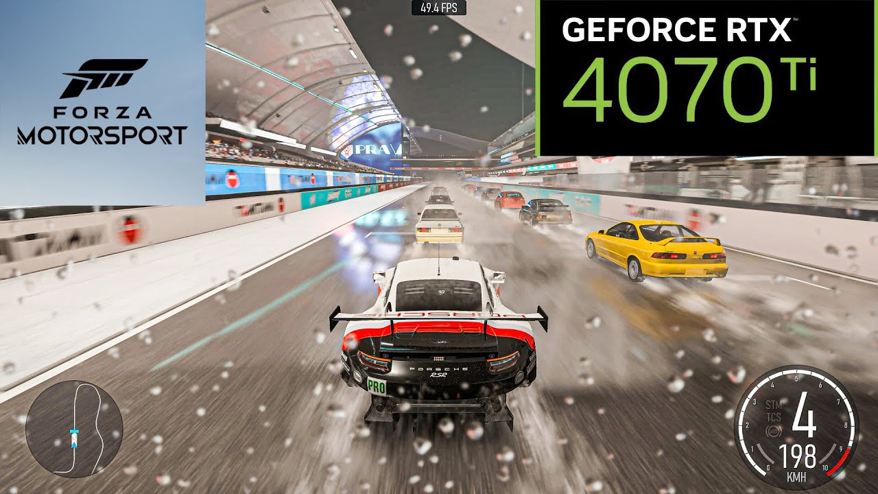 Forza Motorsport 2023 - RTX 4070ti - Benchmark Mode 4K MAX Graphics (No ...