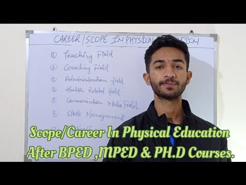 Career / Scope In Physical Education Field .After BPED ,MPED & PH.d ...