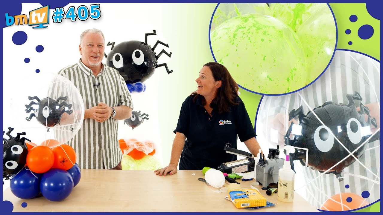 Creepy (Crawly) Spider Centrepieces with Lucy Hennessy! - BMTV 405 ...