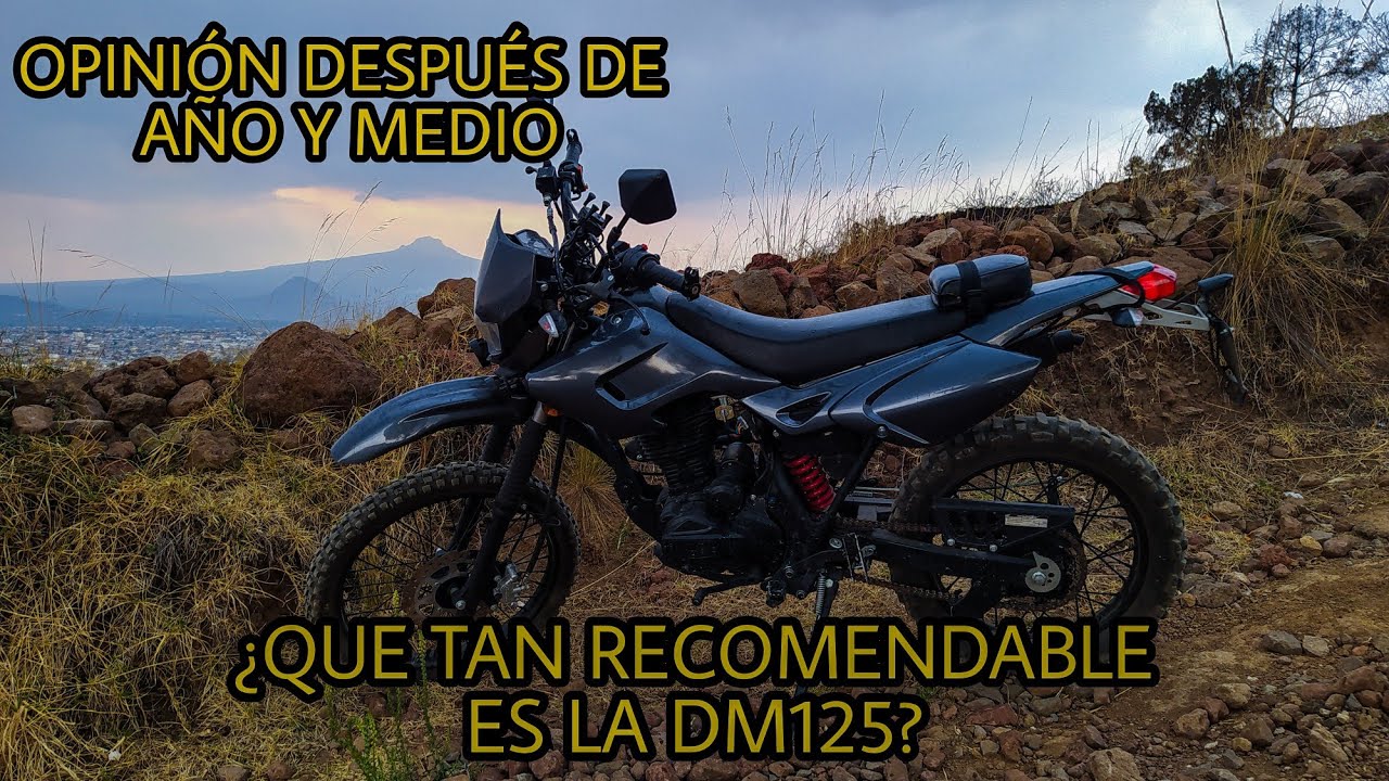 ¿QUE TAN RECOMENDABLE ES LA DM125? Y OPINION... - YouTube