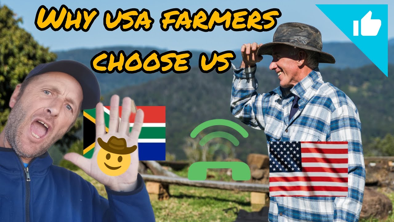 why do many American farmers use South African workers? (important ...