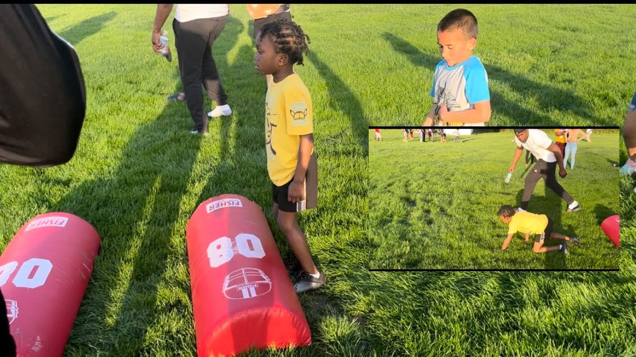 Day 3 Of Football Camp *Chayse need to get faster*😤🏈 - YouTube