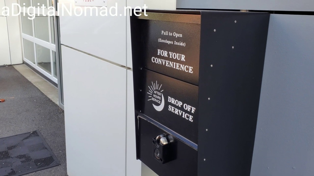 Here's Why You Should ALWAYS Use TESLA's Night Drop Box 4 Service - YouTube
