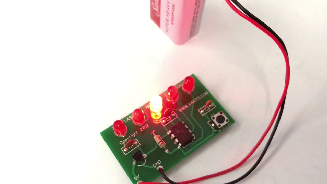 Led Cylon Kit - YouTube