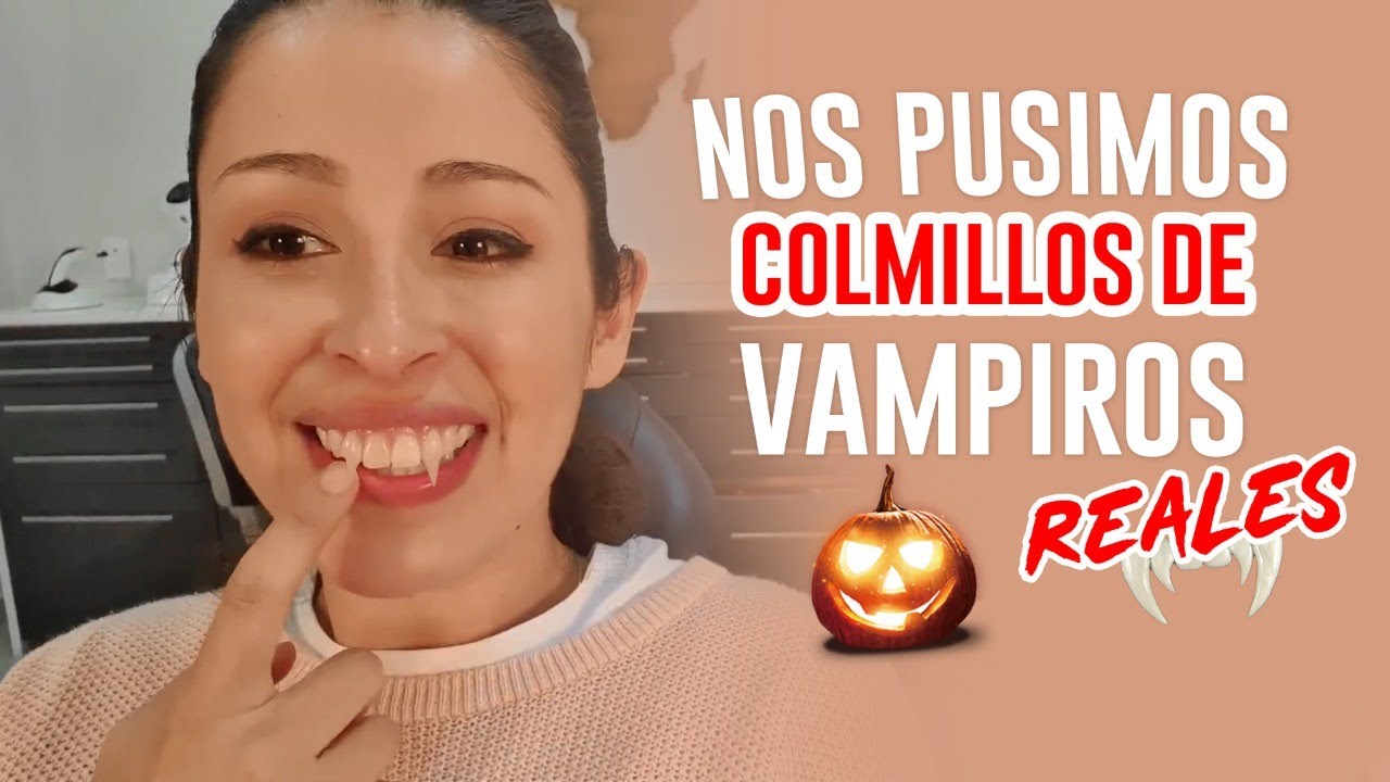 ¡COLMILLOS DE VAMPIRO REALES! 🧛‍♀️🩸🕸ESPECIAL DE HALLOWEEN 🕷| PRODONTIC ...
