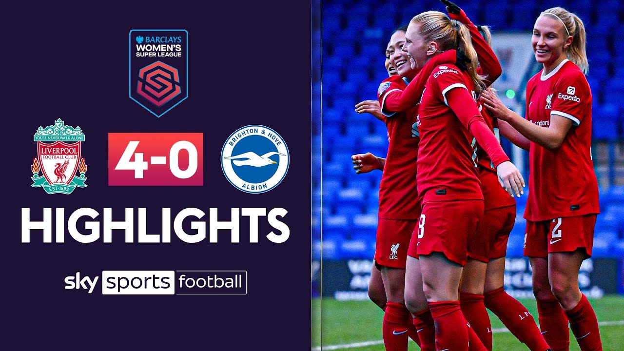 Gemma Bonner marks landmark occasion with a goal | Liverpool 4-0 ...