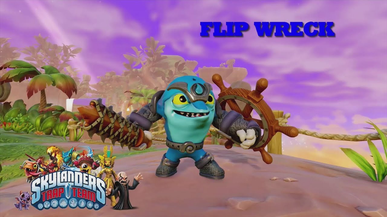 Skylanders Trap Team -Flip Wreck- Análisis en Español - YouTube