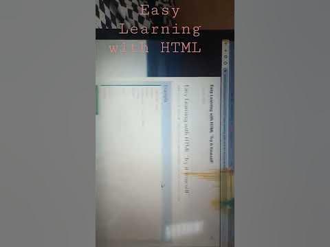 Easy Learning with HTML Try it Yourself/ Great To code - YouTube