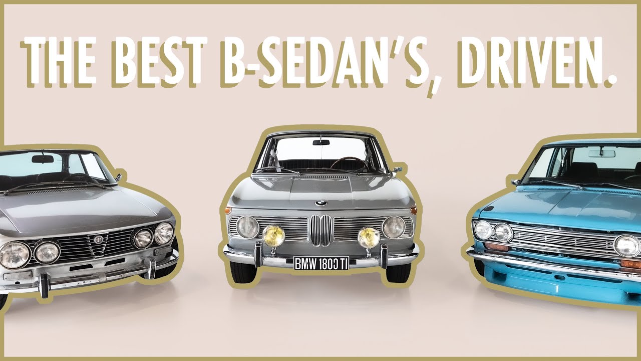 Pro Vintage Racer Drives Every Iconic B-Sedan! - YouTube