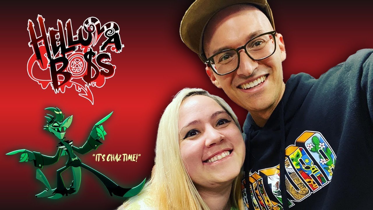 My Reaction to Chaz Fan Art + Meeting The Helluva Boss Cast/Crew - YouTube