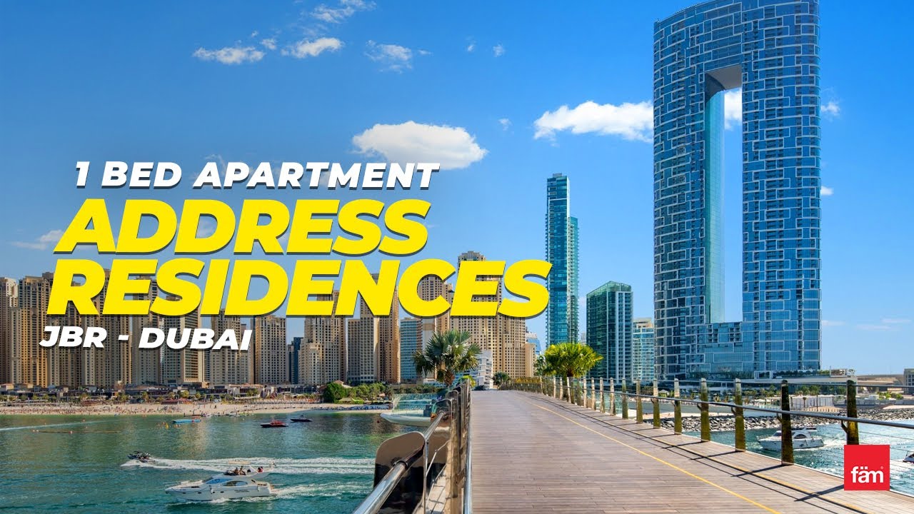 Amazing 1 Bed Apartment in Address Residence, JBR - Dubai - YouTube