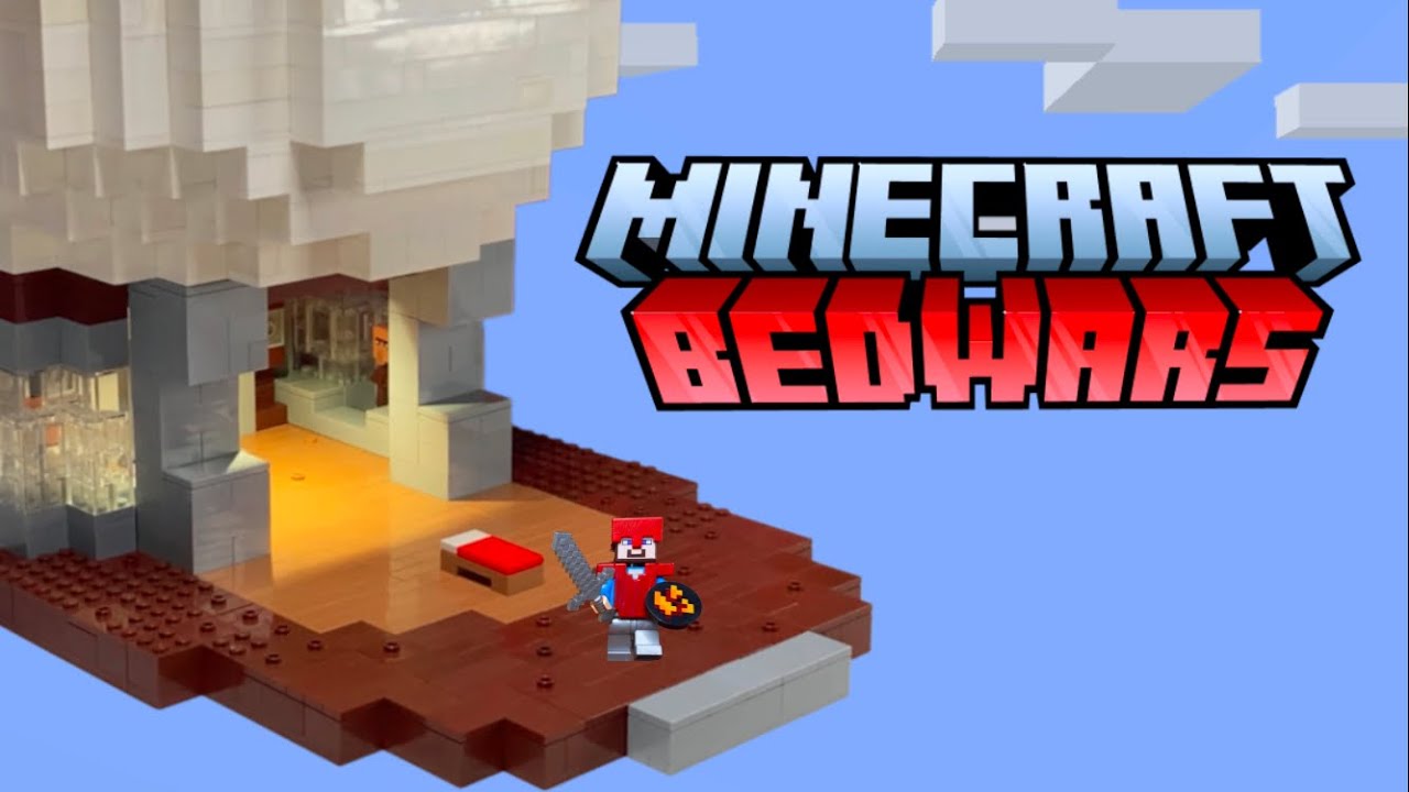 LEGO Minecraft bedwars! - YouTube