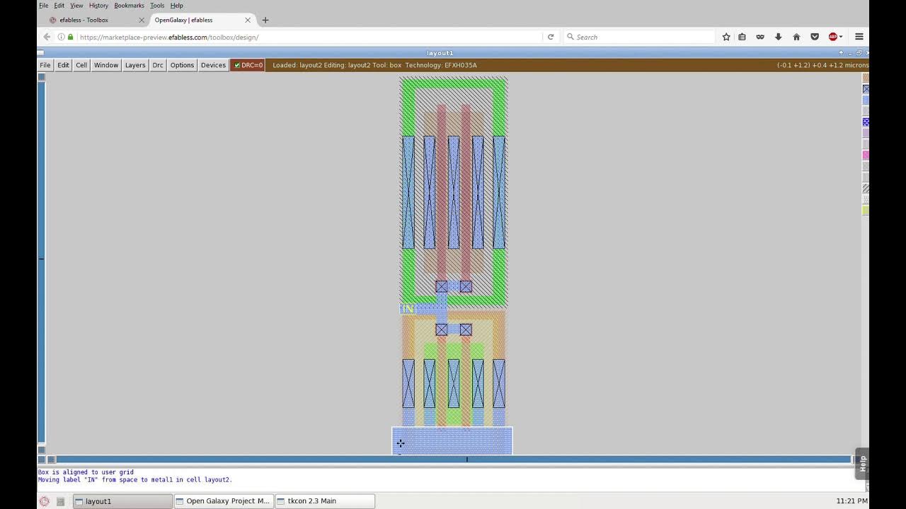 Magic Tutorial 03 Creating a Cell Using Parametrized Devices - YouTube