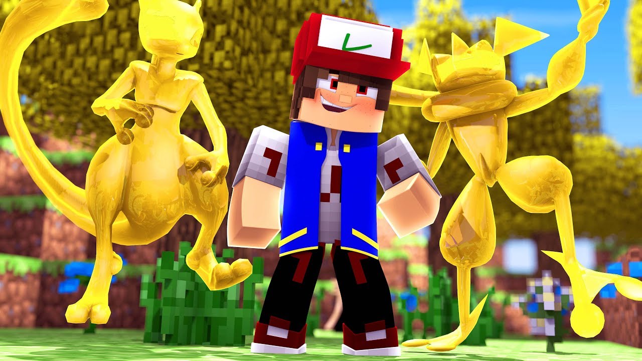 Minecraft Pokedex 38 Pokemons De Ouro ‹ Caique Vieira › Youtube