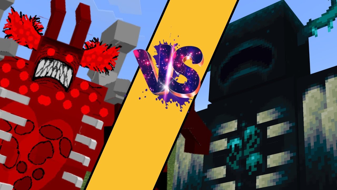 SCARY WARDEN TITAN vs WARDEN TITAN - Minecraft Mob Battle - Titan mobs ...