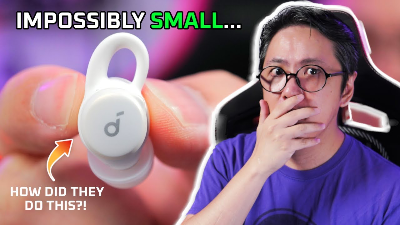 World's tiniest TWS earbuds 😲 (with Sound Samples!) Soundcore Sleep A10 ...