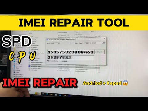 imei Repair Tool (SPD CPU) | How to Repair imei SPD | All Andriod ...