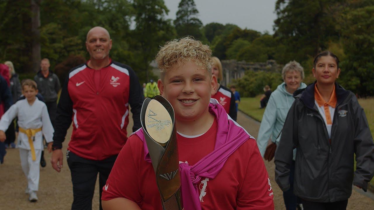 Birmingham 2022 | Queen's Baton Relay: Wales - YouTube