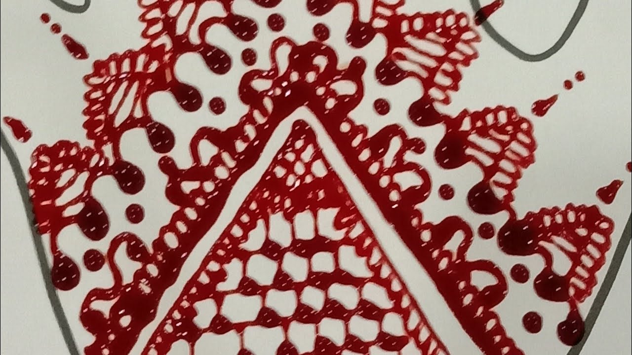 Crown henna design I simple henna design I henna design for beginners ...