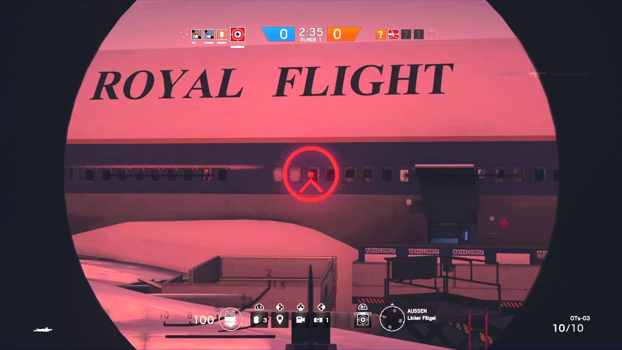 Tom Clancy's Rainbow Six® Siege_Glaz at the Plane - YouTube