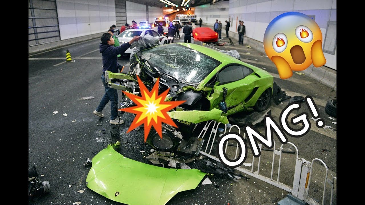 NEW LUXURY CAR CRASH COMPILATION INSANE - YouTube
