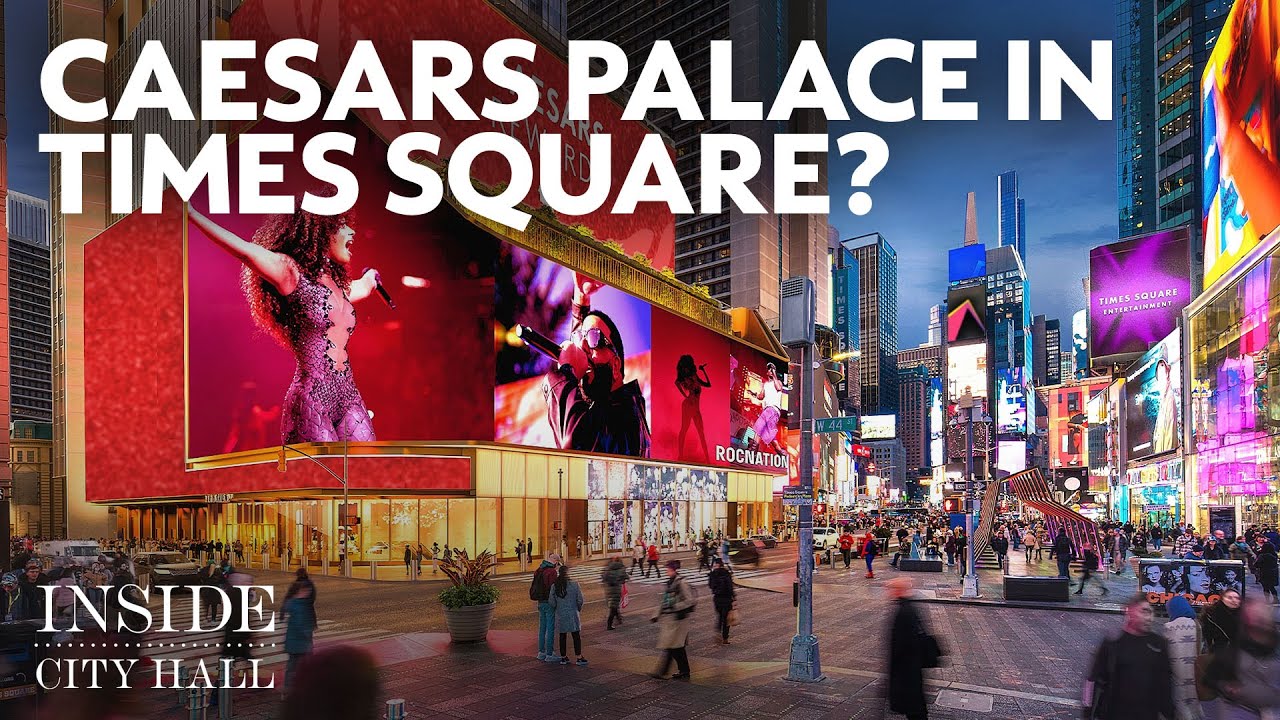 Developers say Times Square needs a casino | Inside City Hall - YouTube