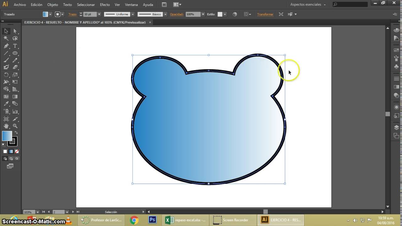 Tutorial Illustrator CS6: Formas Básicas - YouTube