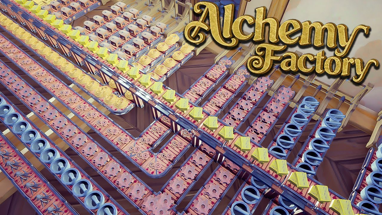Main Bus Line And Major Store Upgrade!! || Alchemy Factory Ep.12 - YouTube