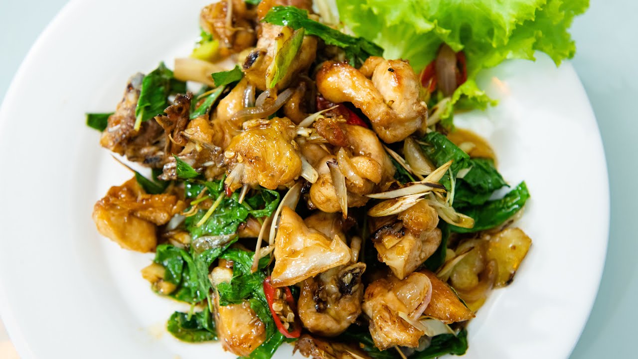 Chicken Holy Basil Recipe - YouTube