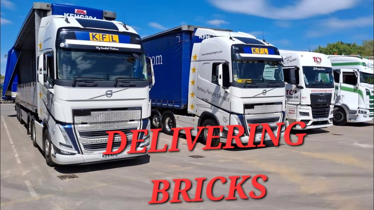 Delivering Bricks MY HGV LIFE - YouTube