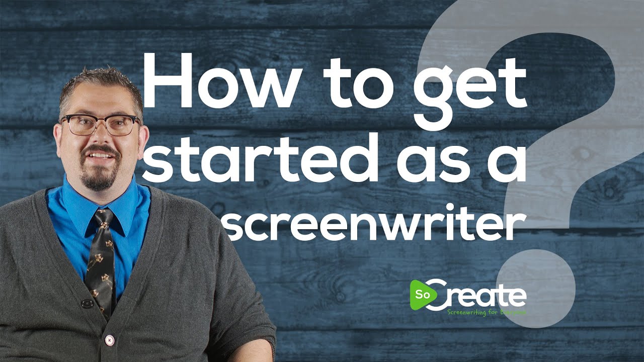 How to Get Started as a Screenwriter, with Writer Bryan Young - YouTube
