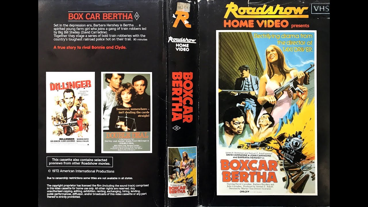 Opening & closing to Boxcar Bertha 1984 Australian VHS - YouTube