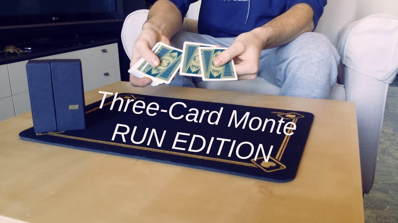 Three-Card Monte -RUN Edition- PERFORMANCE - YouTube