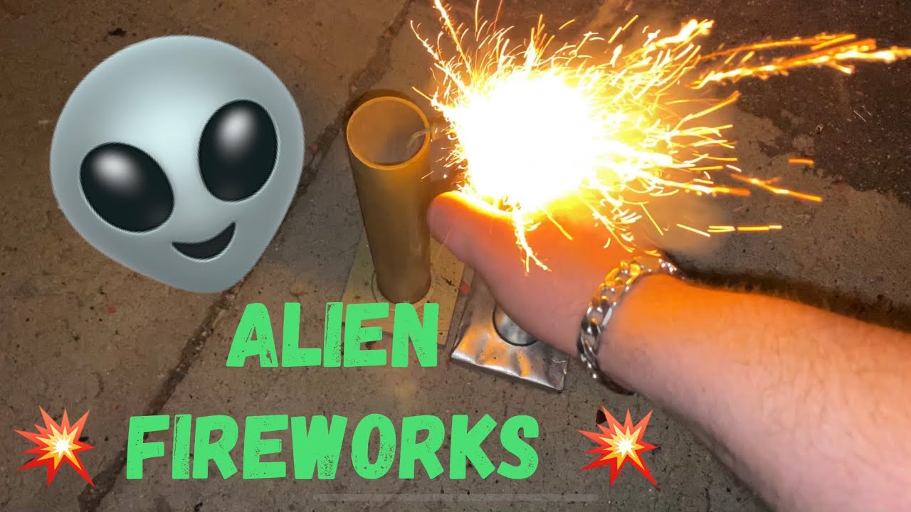 ALIEN FIREWORKS 👽 SETTING OFF CAR ALARMS 🚨💥💥 - YouTube