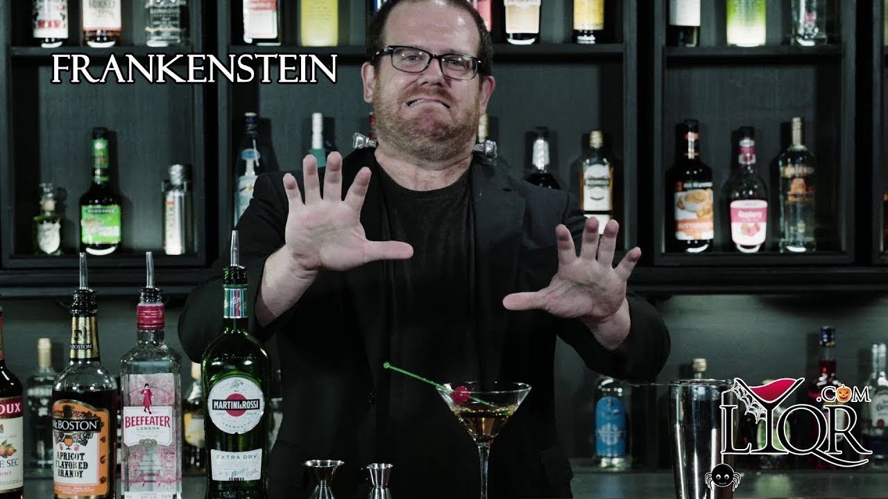 Liqr - How to Make a Frankenstein Cocktail with Frankenstein's Monster ...