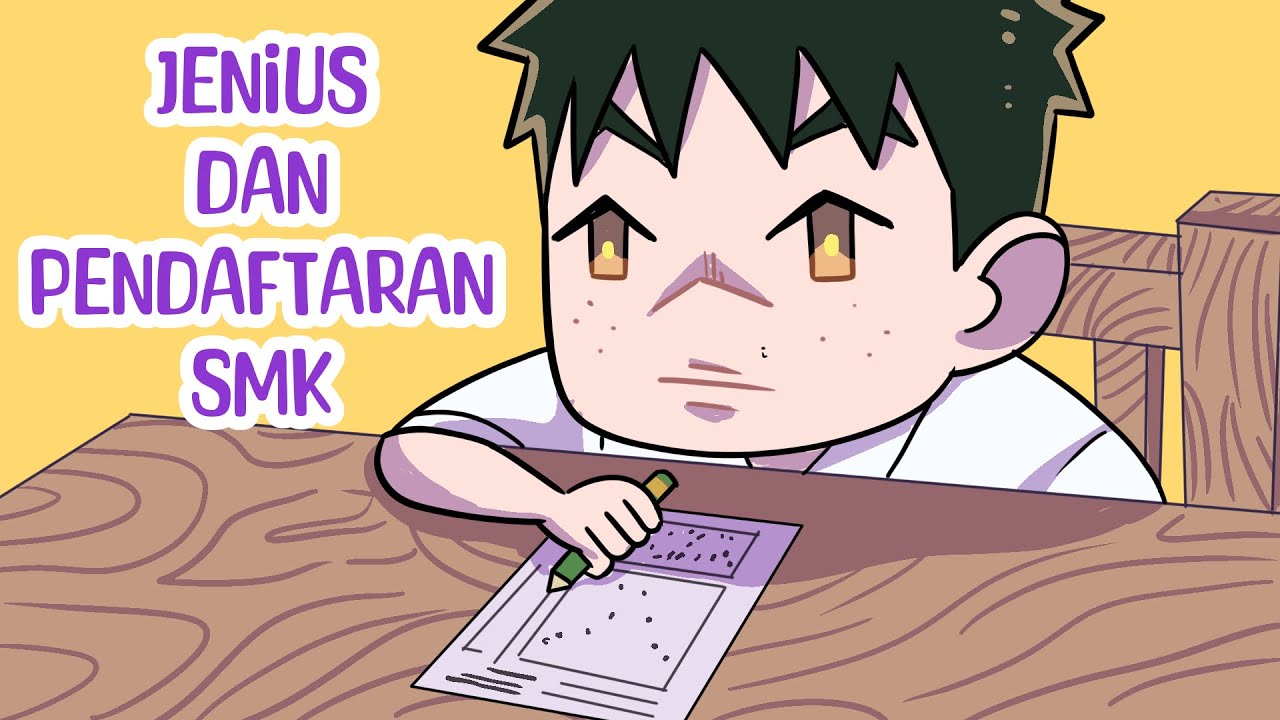 Jenius dan pendaftaran smk(animasi SendokBerbakat - YouTube
