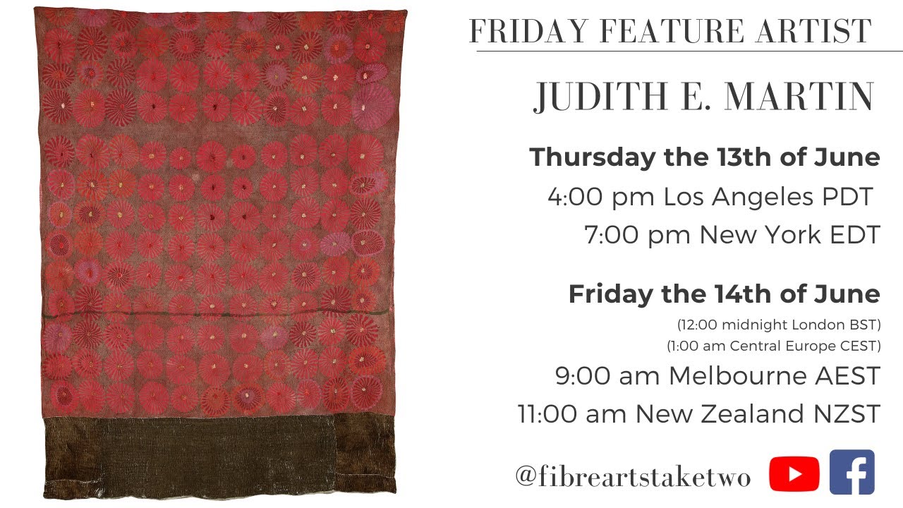 Friday Feature Artist - Judith E. Martin - YouTube