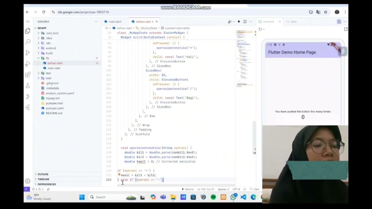 TUGAS UAS MOBILE PROGRAMING A2 - YouTube