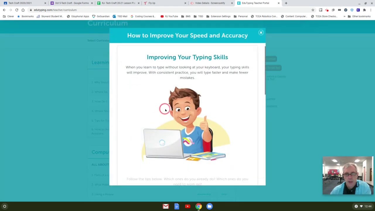 Edutyping Lesson 6 Notes - YouTube