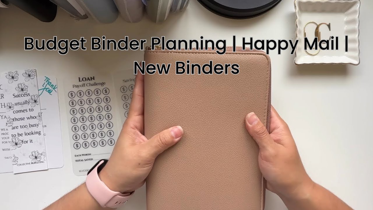 Budget Binder Planning | Happy Mail | New Binders - YouTube
