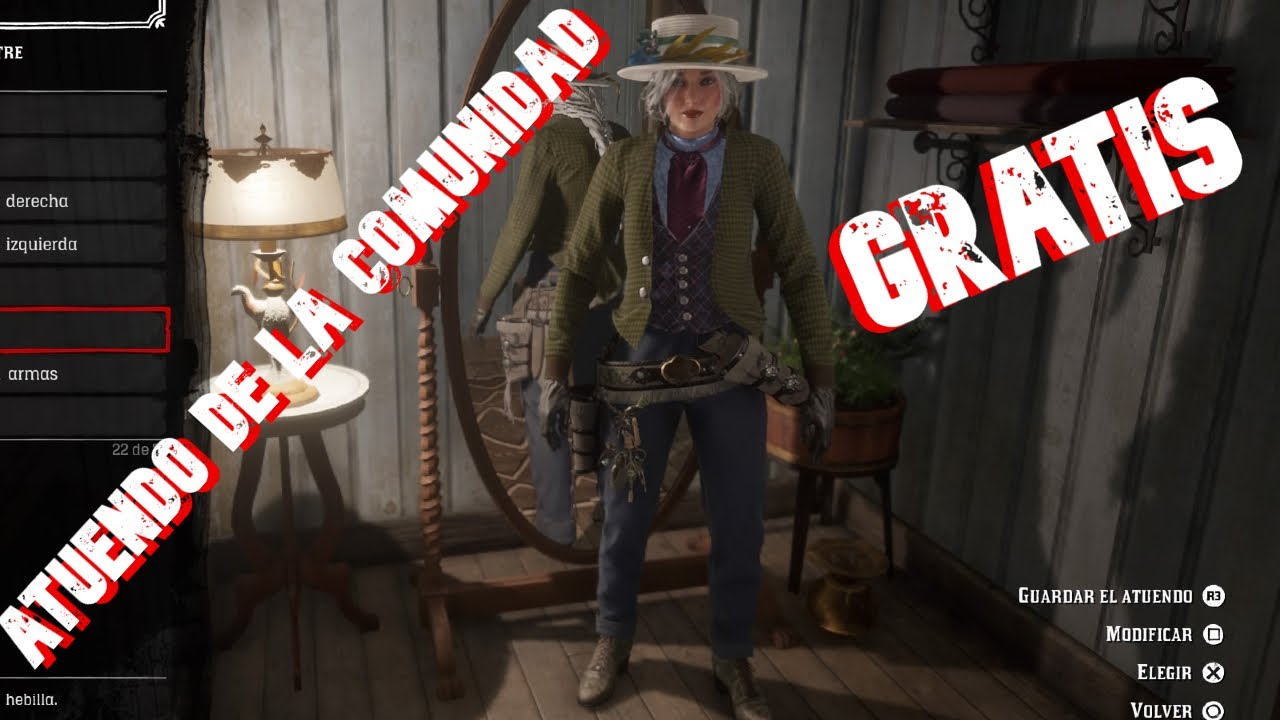 OBTEN TODAS LAS PRENDAS DEL *ATUENDO DE LA COMUNIDAD* GRATIS/RED DEAD ...