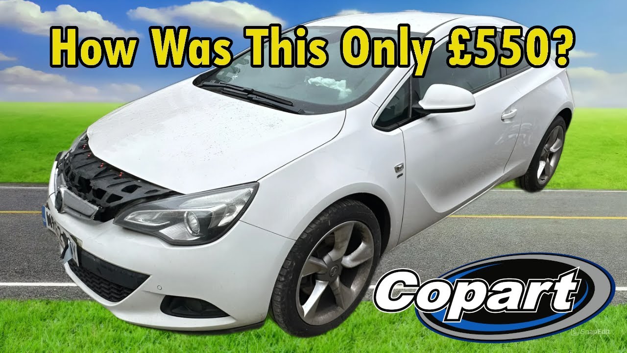 I Bought a £550 WRECKED Astra at Copart Auction and it Runs? - YouTube